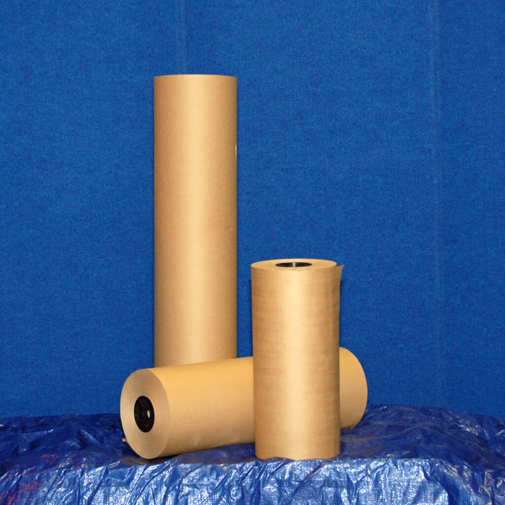 48" X 1000' Kraft Paper Roll 30# Basis Weight - Innov8 Supply