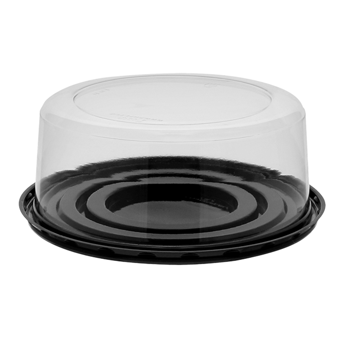 7″ Black Cake Base w/3″ Smooth Dome Fit’s 5″ – 6″ Cakes PETE – Innov8 ...