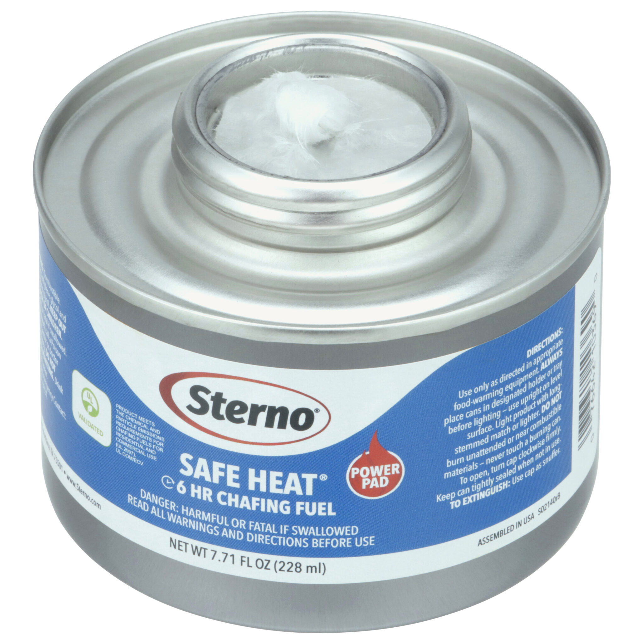 Chafing Dish Fuel w/ Power Pad 6 Hr DEG Diethylene Glycol - Innov8 Supply